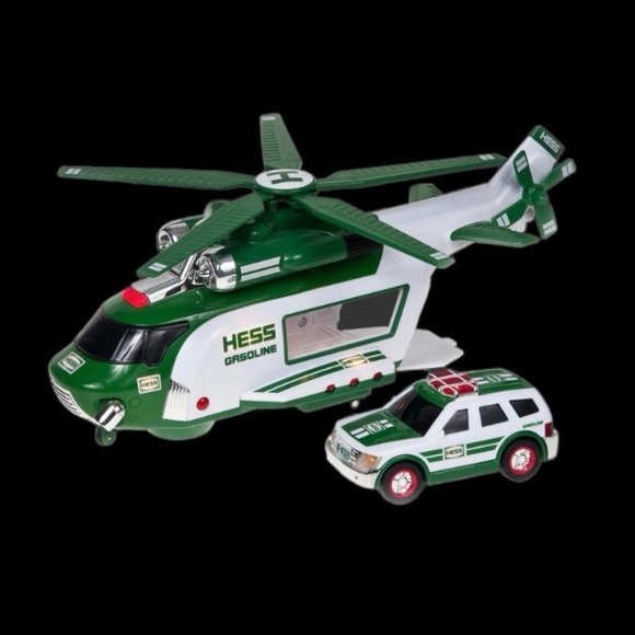 Hess | Toys | Hess Helicopter With Rescue Vehicle 22 | Poshmark